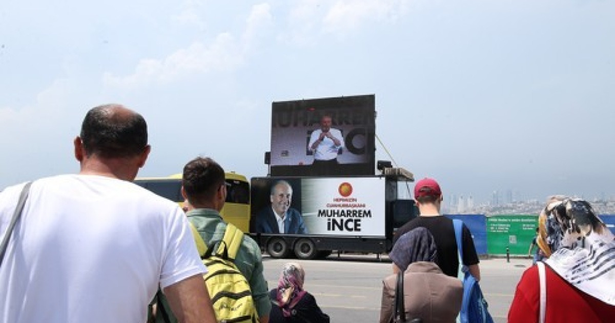 TURKEY SNAP ELECTIONS CAMPAIGN
