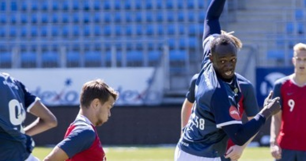 NORWAY SOCCER USAIN BOLT