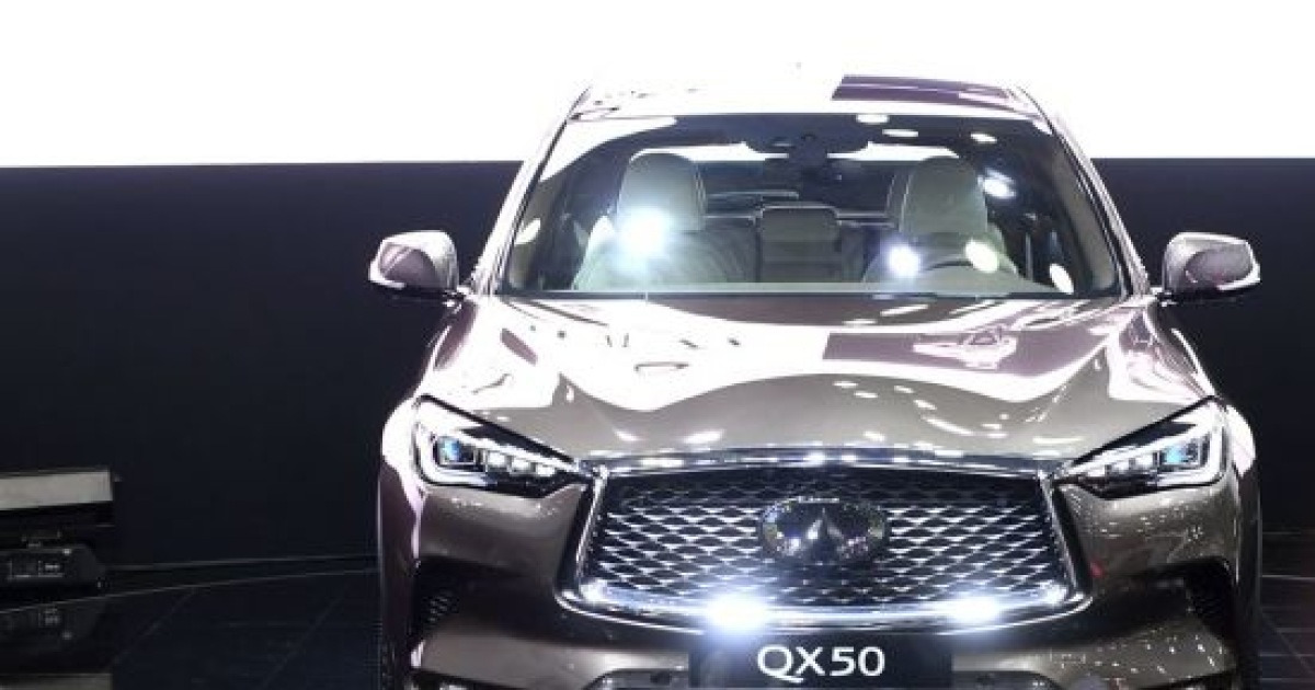 [ST포토] 인피니티 중형 SUV QX50