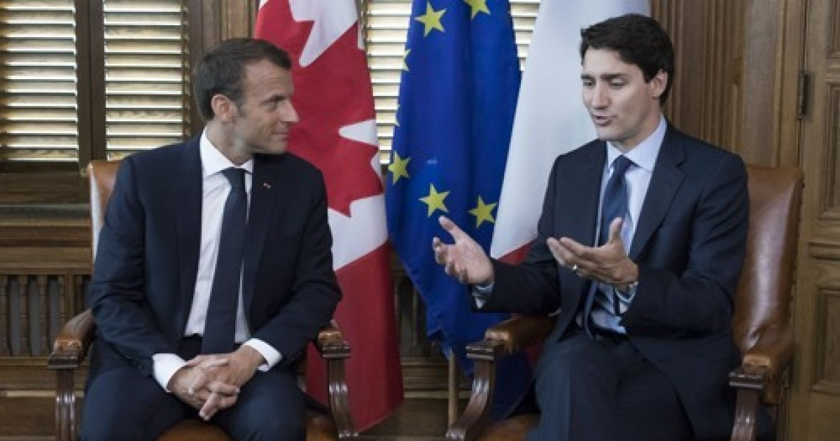 CANADA MACRON VISIT