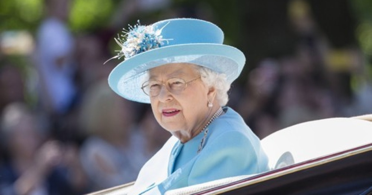BRITAIN TROOPING THE COLOUR