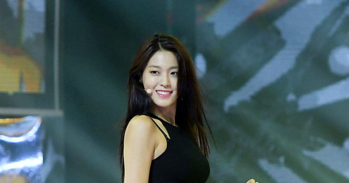 [TD포토] AOA 설현 '리듬을 타요!'