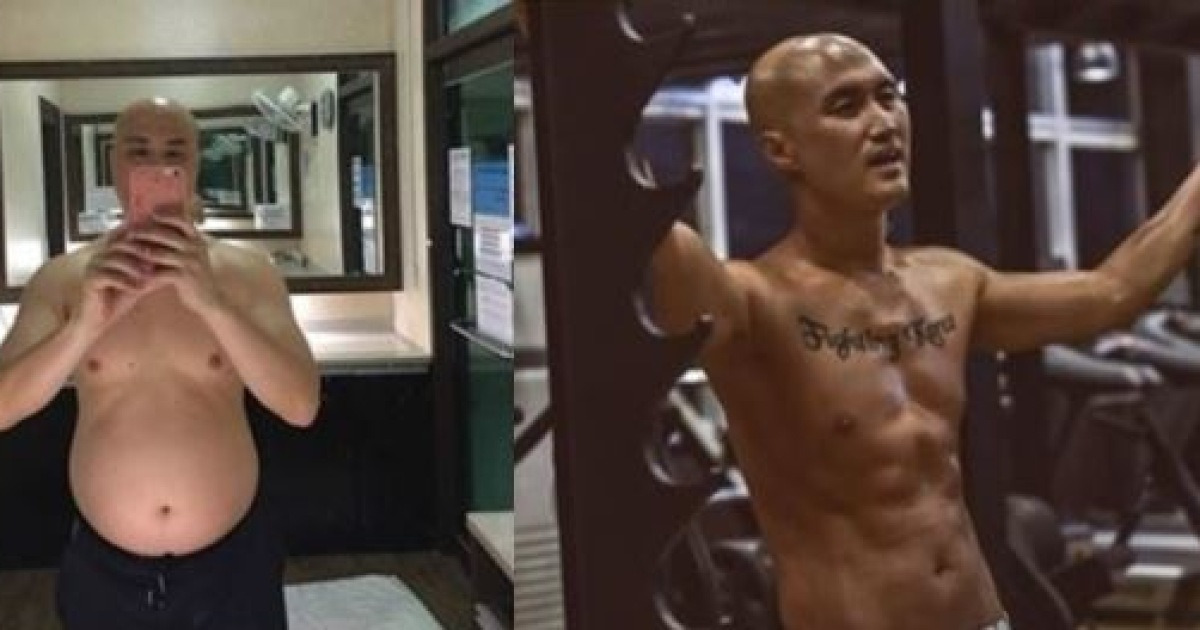 윤성호 16kg 감량 성공.. 다이어트 전후 '몸매 변천사' 공개