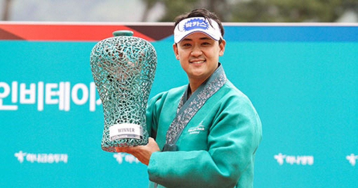 박상현, KEB하나은행 인비테이셔널 우승..KPGA 시즌 첫 다승자 등극