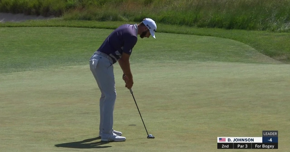 더스틴 존슨, US오픈 3R 공동선두