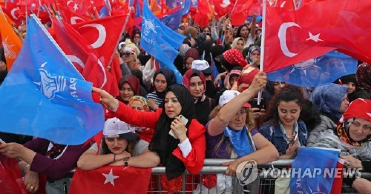 TURKEY ELECTIONS ERDOGAN CAMPAIGN