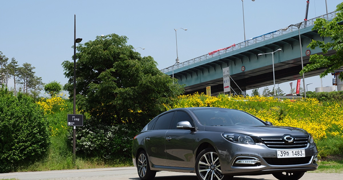 [시승기] LPG로 즐기는 대형 세단의 즐거움, 르노삼성 SM7 LPi