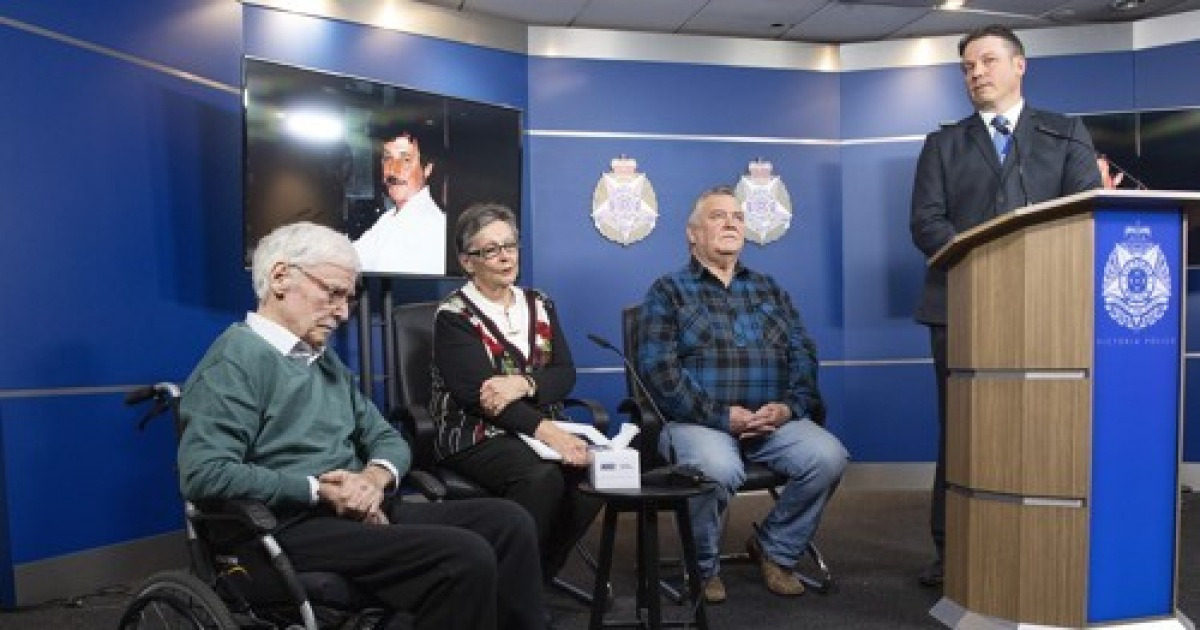 AUSTRALIA TERRENCE BLACK MURDER POLICE PRESSER