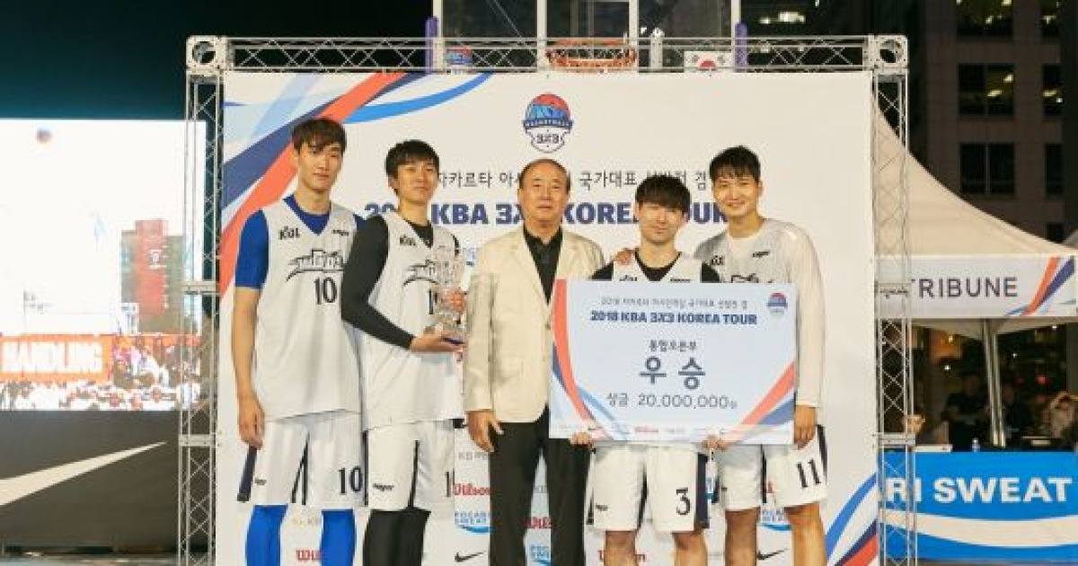 김낙현·박인태·안영준, AG 3X3 남자농구 대표팀 발탁