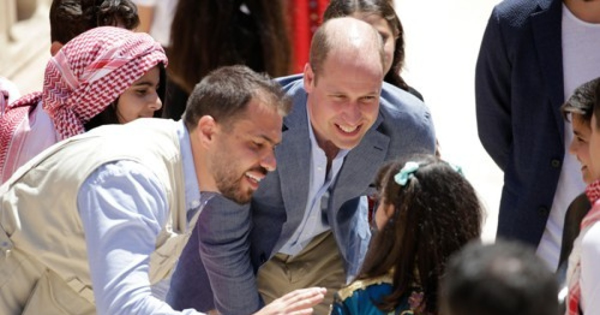 JORDAN BRITAIN ROYALTY PRINCE WILLIAM