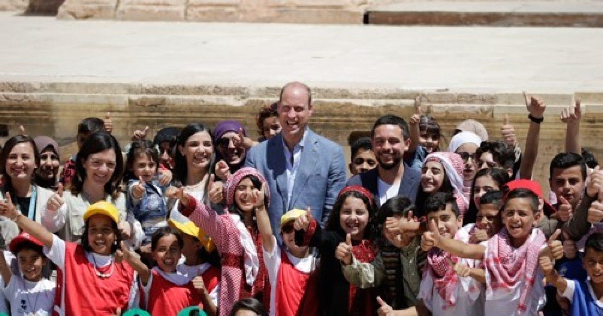 JORDAN BRITAIN ROYALTY PRINCE WILLIAM