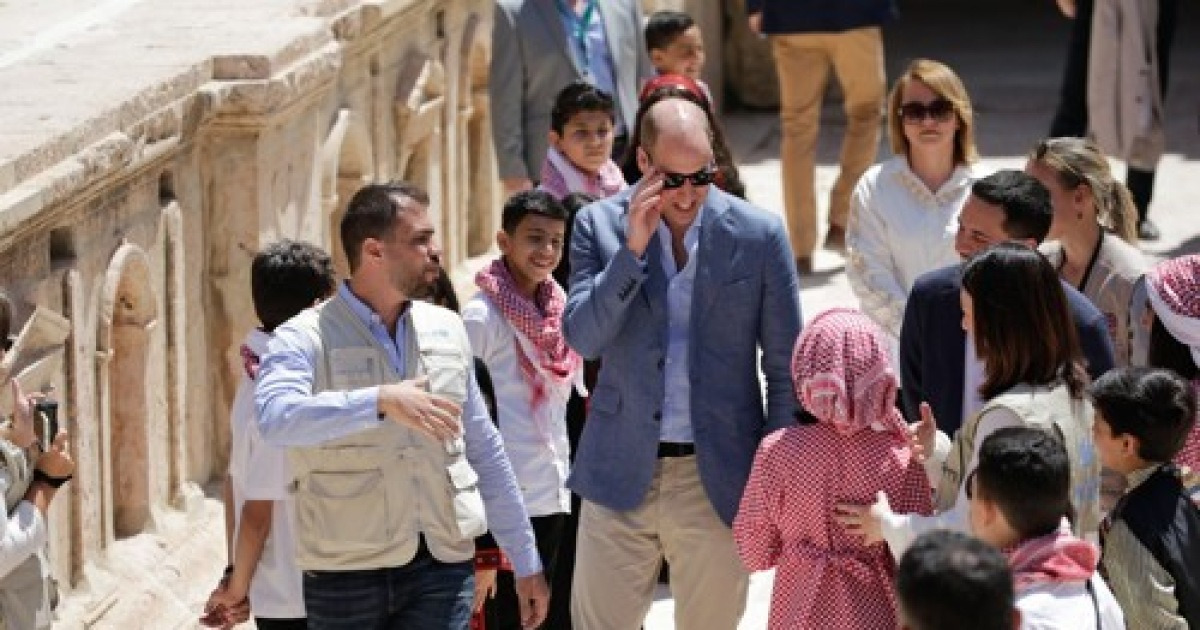 JORDAN BRITAIN ROYALTY PRINCE WILLIAM