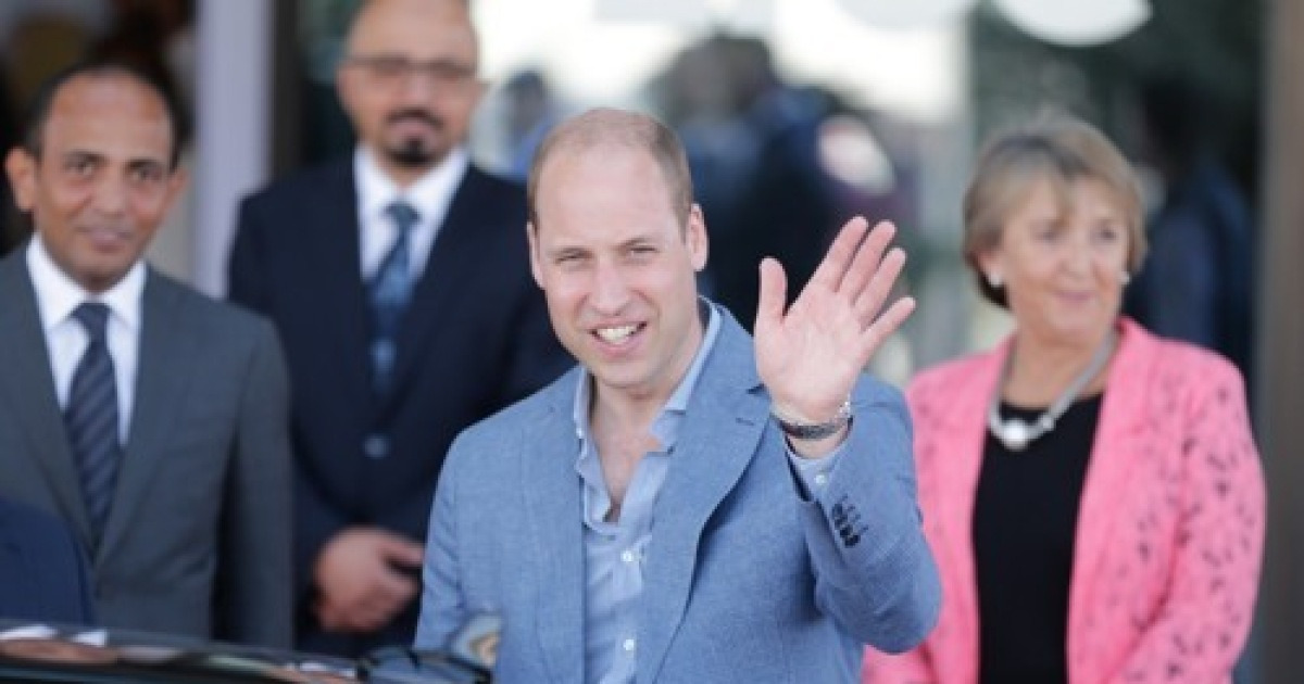 JORDAN BRITAIN ROYALTY PRINCE WILLIAM
