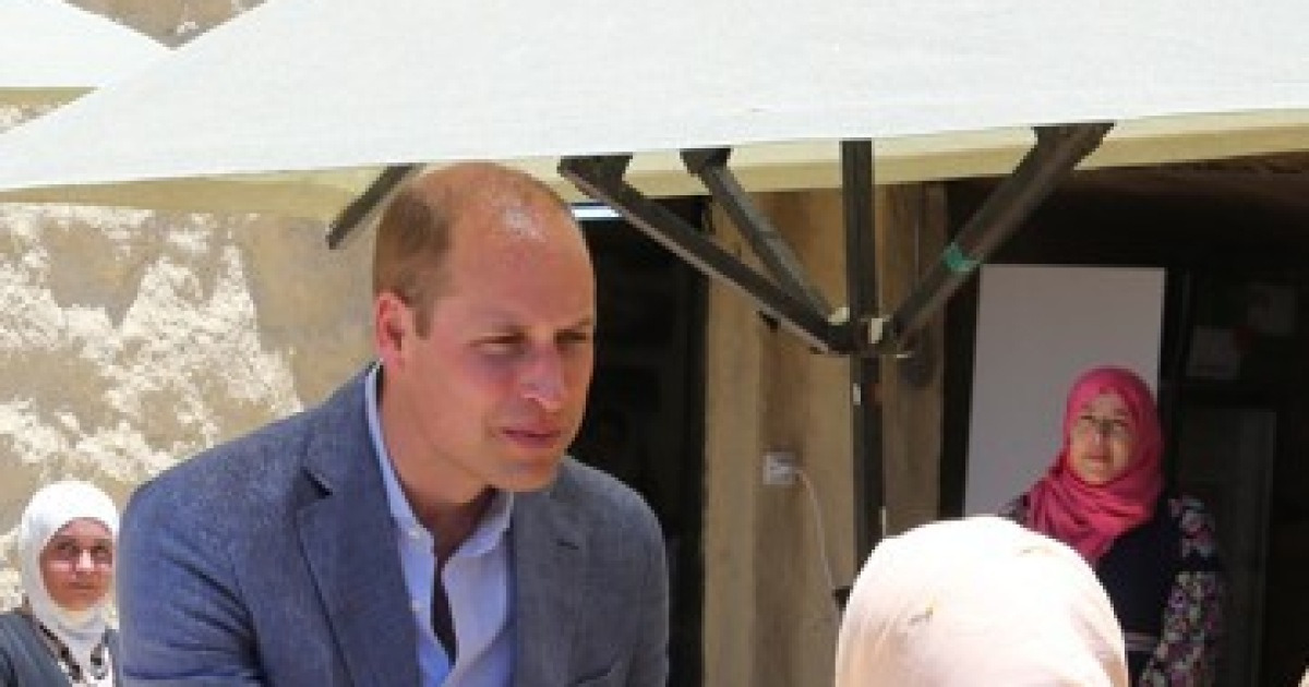 JORDAN BRITAIN ROYALTY PRINCE WILLIAM