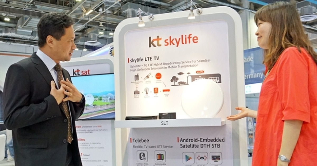 KT스카이라이프, 위성방송 기술력 앞세워 글로벌 공략