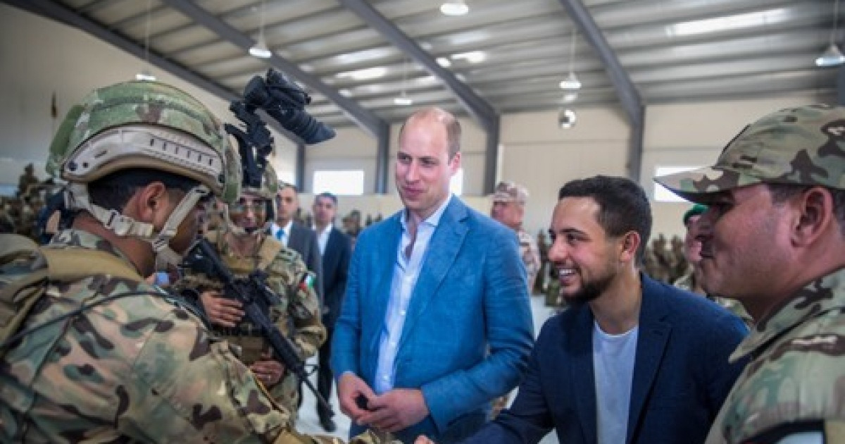 JORDAN BRITAIN ROYALTY PRINCE WILLIAM
