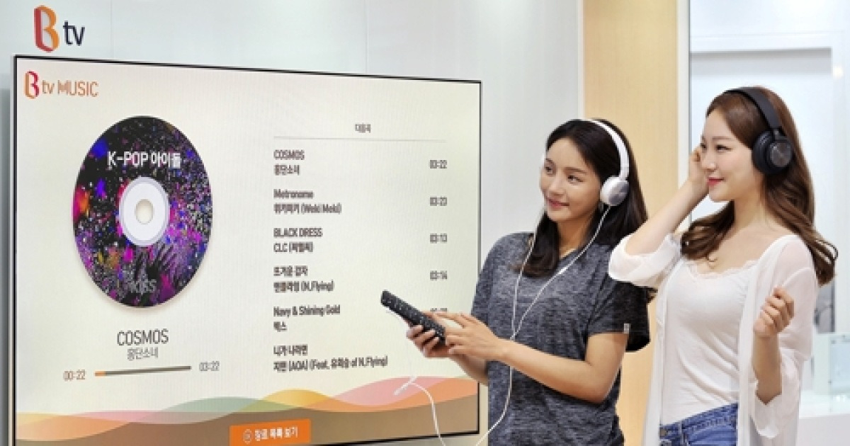 SK브로드밴드, 30개 오디오 채널 묶은 'Btv 뮤직' 출시