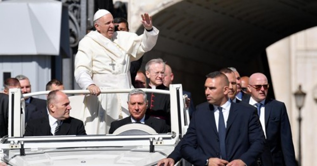 VATICAN CITY POPE FRANCIS GENERAL AUDIENCE