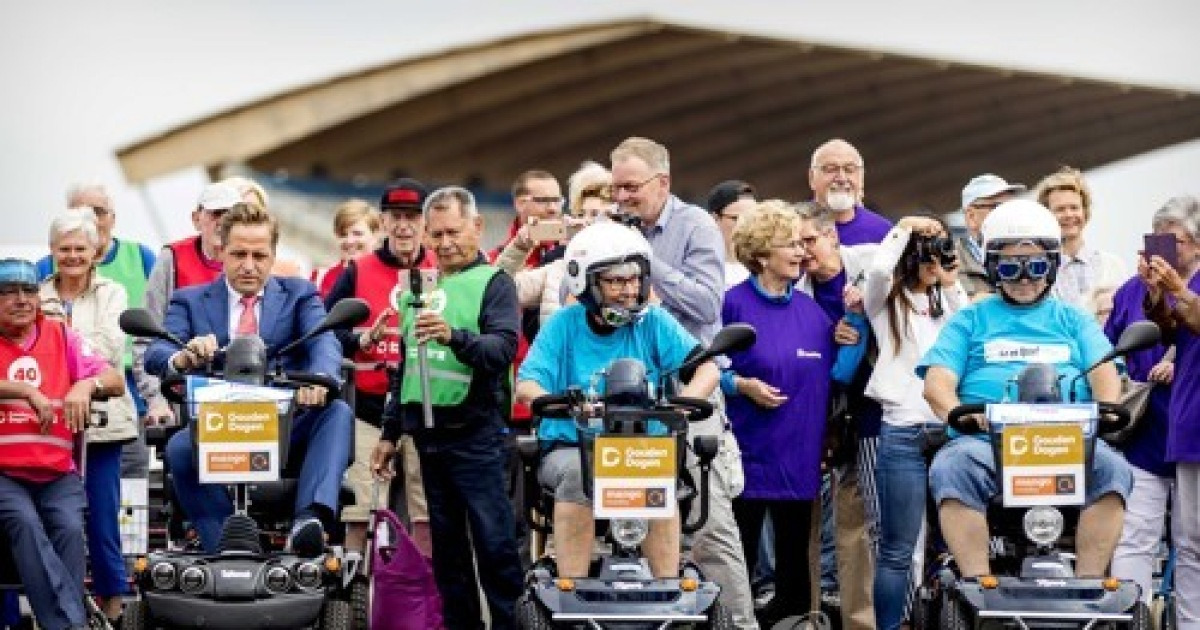 NETHERLANDS MOBILITY SCOOTER RACE