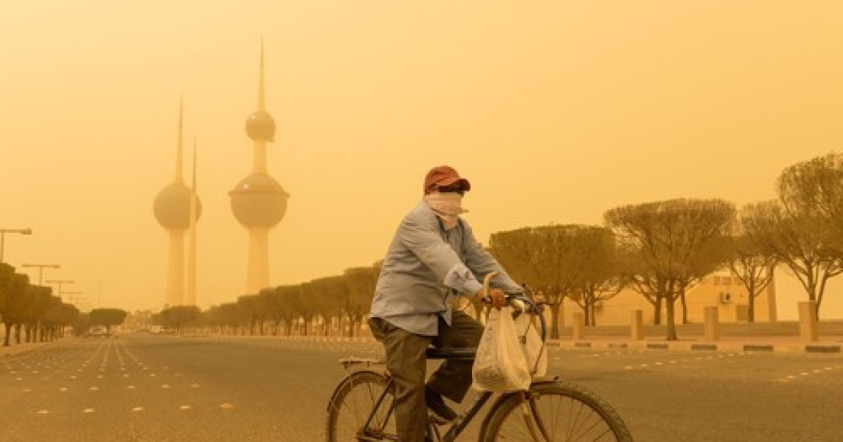 KUWAIT WEATHER DUST STORM