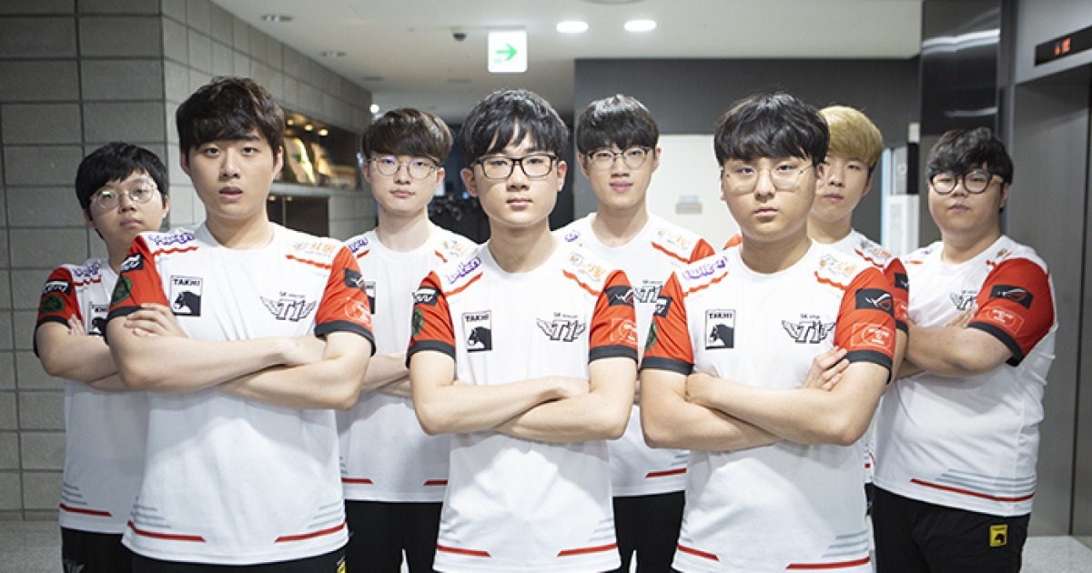 [포토] bbq에 승리한 SK텔레콤 T1