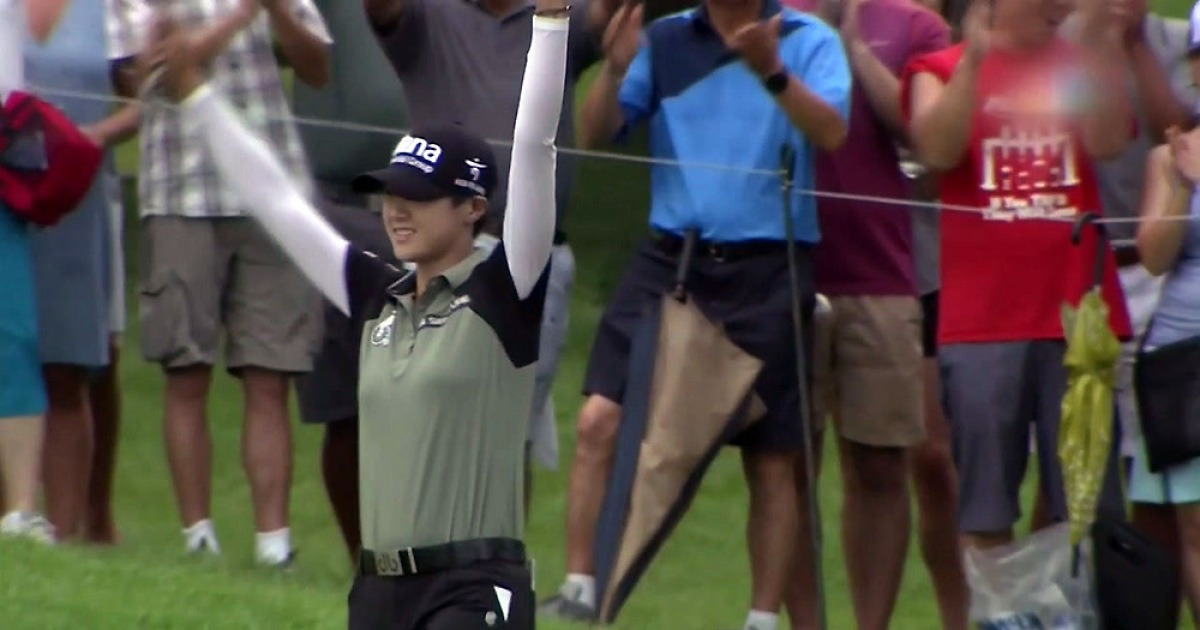 박성현, 연장전 끝에 PGA 챔피언십 우승..메이저 2승