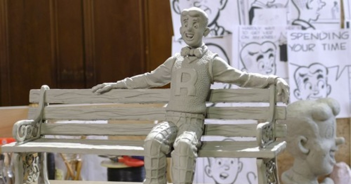 Archie Illustrator-Statue Tribute