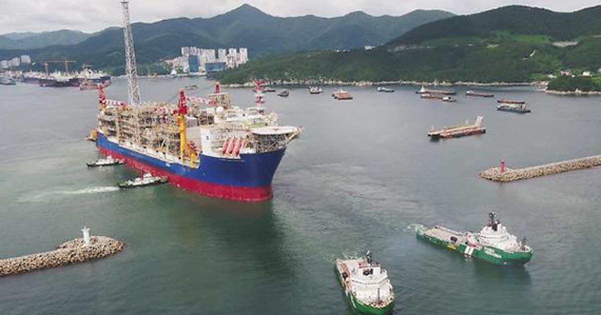 DSME shortlisted for Chevron's Rosebank FPSO project