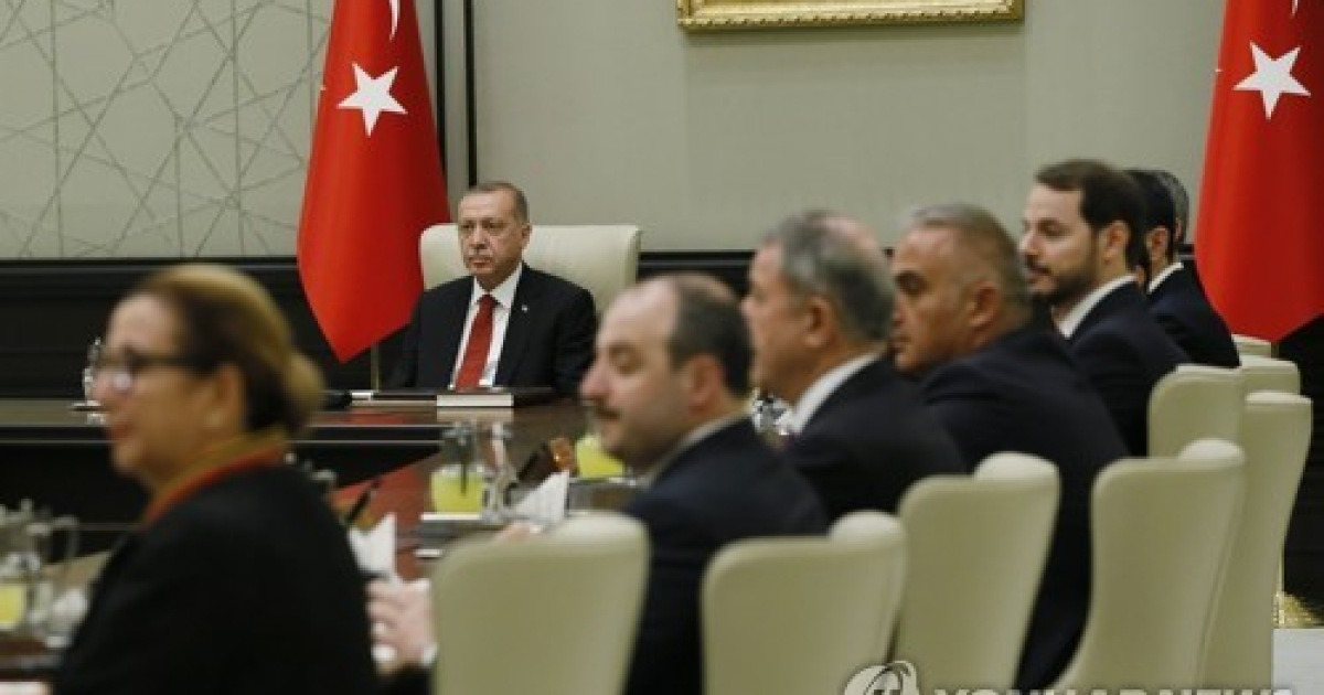 TURKEY GOVERNMENT CABINET