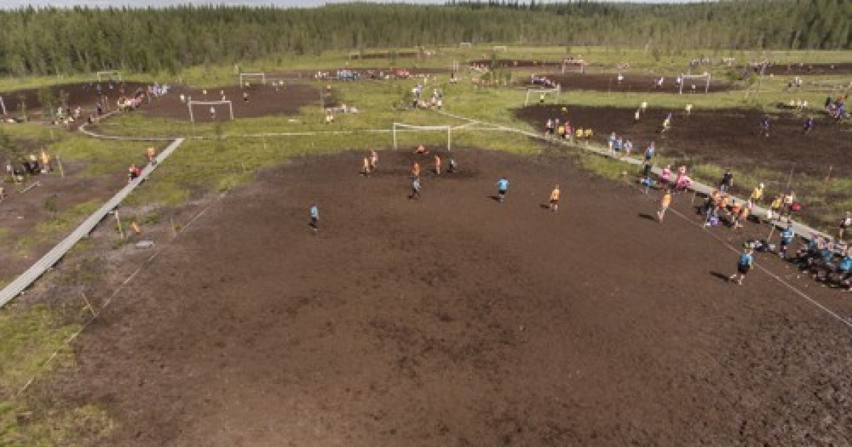 FINLAND SWAMP SOCCER
