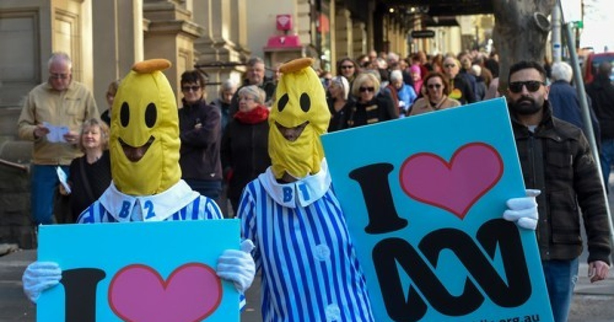 AUSTRALIA ABC SUPPORT RALLY