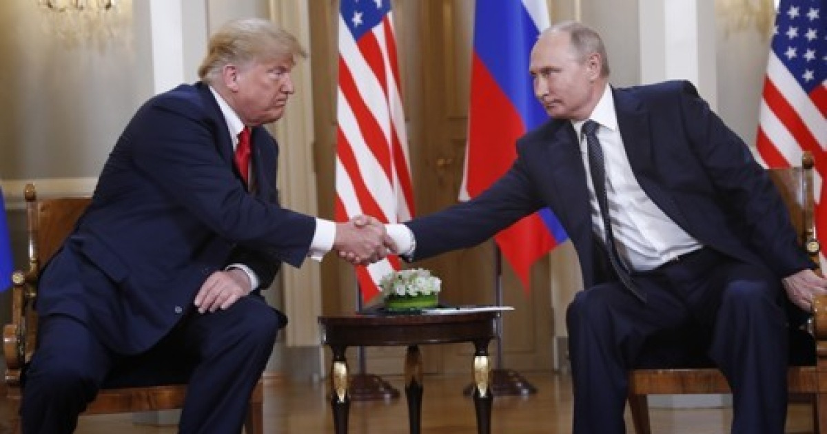 APTOPIX Finland Trump Putin Summit