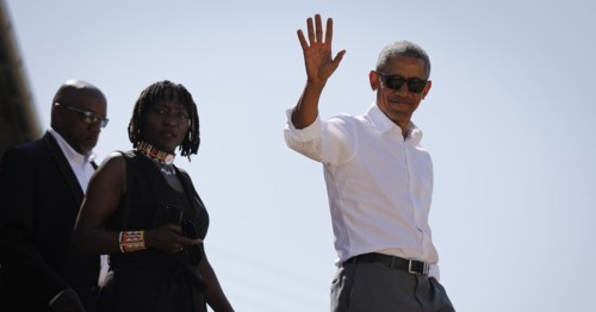 KENYA PEOPLE OBAMA KOGELO VISIT