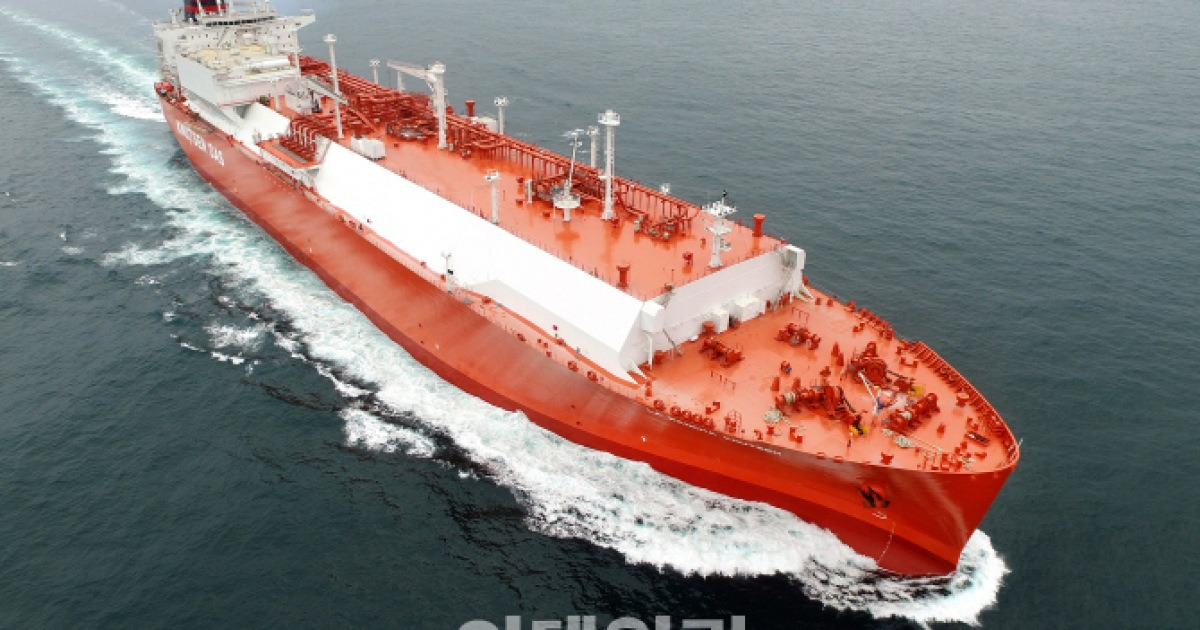 현대중공업, 7억4000만달러 규모 LNG운반선 4척 수주