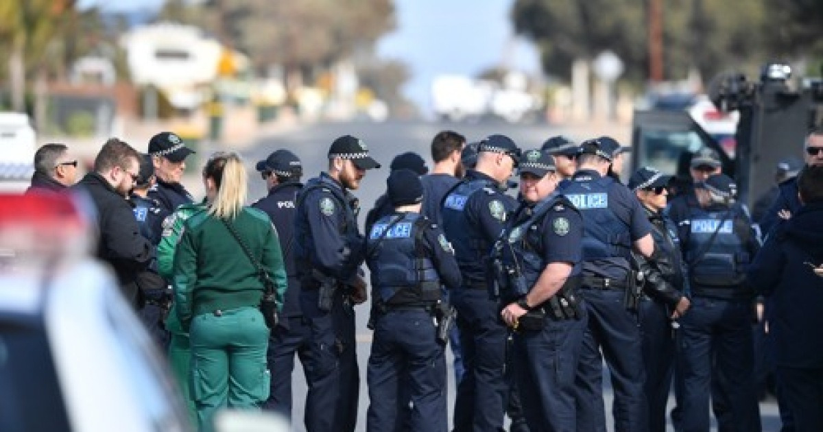 AUSTRALIA POLICE CRIME MANHUNT