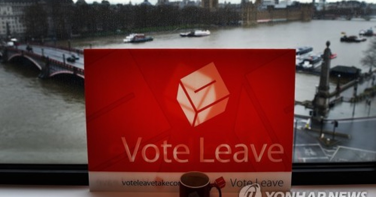 (FILE) BRITAIN EU REFERENDUM BREXIT VOTE LEAVE FINE