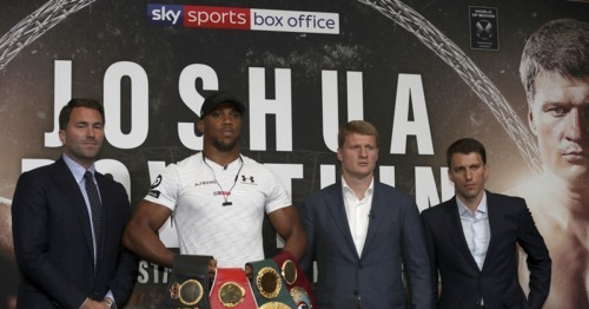 Britain Boxing Anthony Joshua