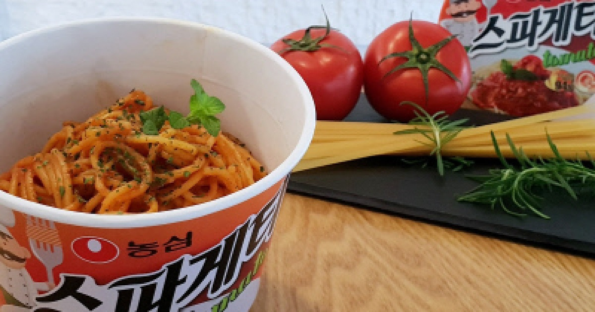 농심, 전자레인지도 필요 없는 5분 스파게티