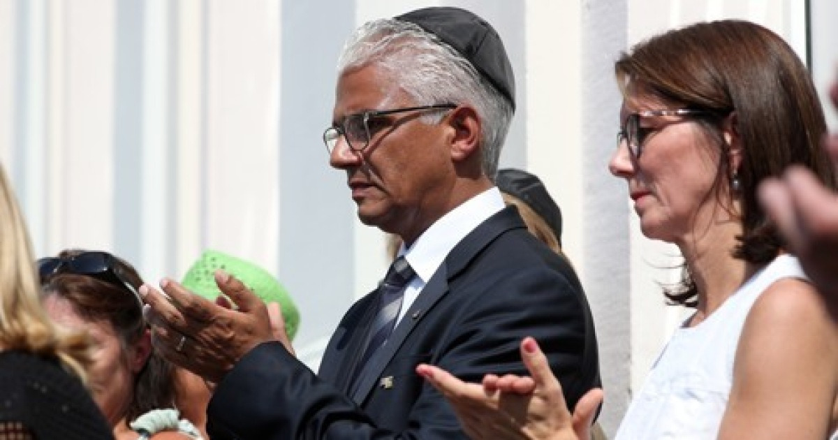 GERMANY ISRAEL KIPPAH DAY