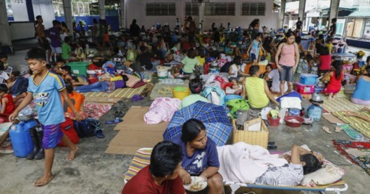 PHILIPPINES WEATHER EVACUATION