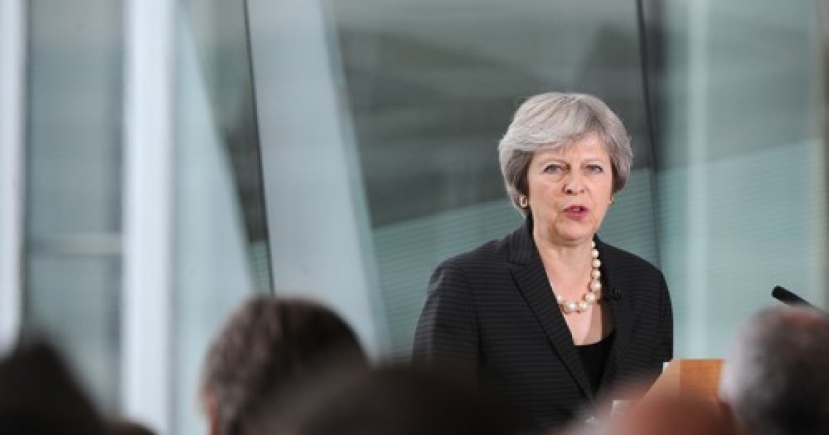 BRITAIN NORTHERN IRELAND MAY SPEECH