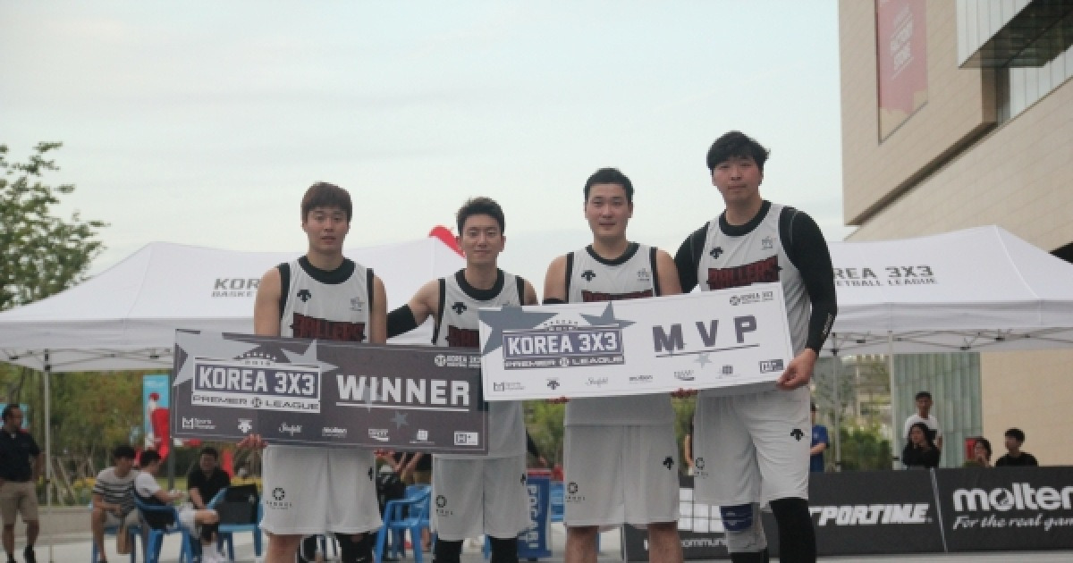 ISE, 3X3 프리미어리그 7R마저 제패..MVP 김민섭