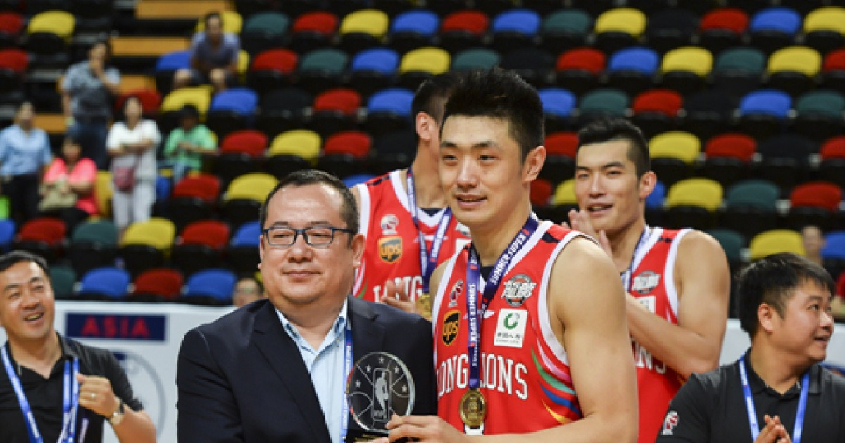 [JB포토] 'SUMMER SUPER8 MVP' 광저우 롱라이온스 주밍신