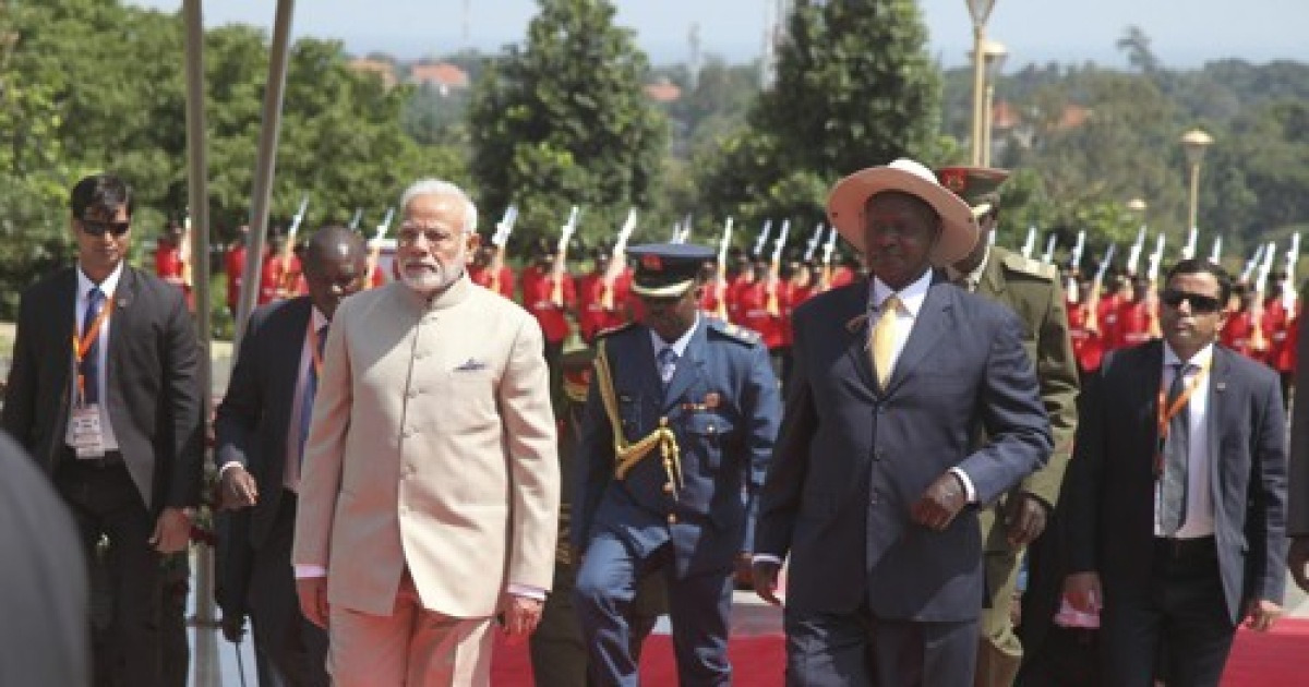 Uganda India Modi Visit