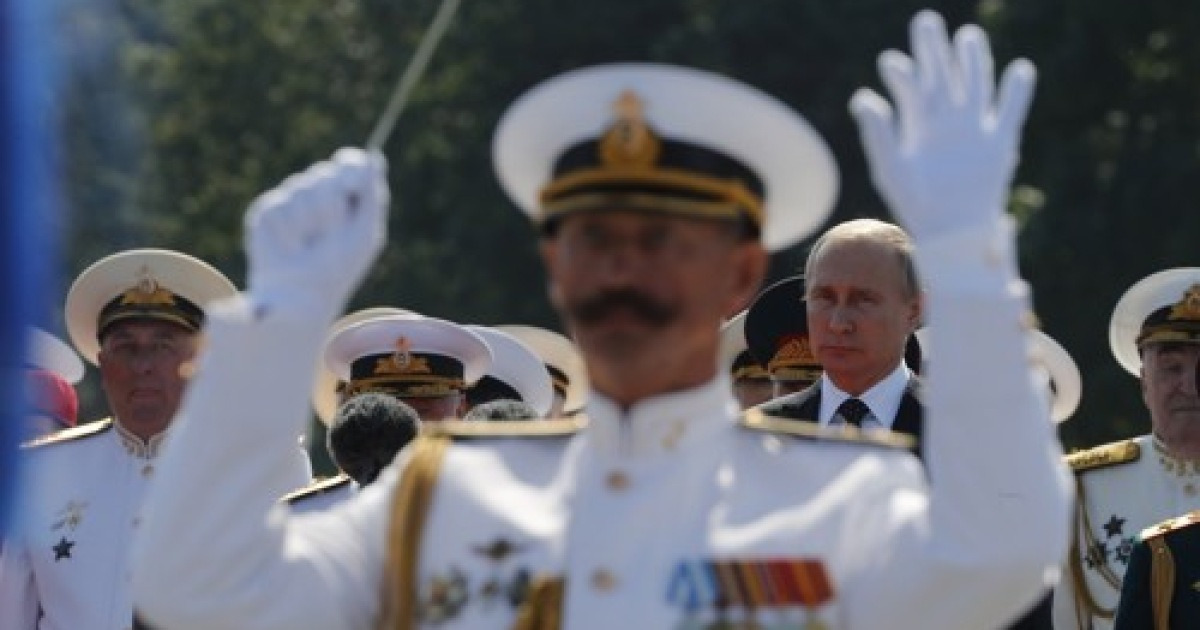 RUSSIA PUTIN NAVY DAY