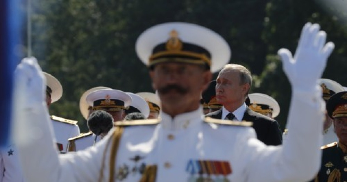 RUSSIA PUTIN NAVY DAY