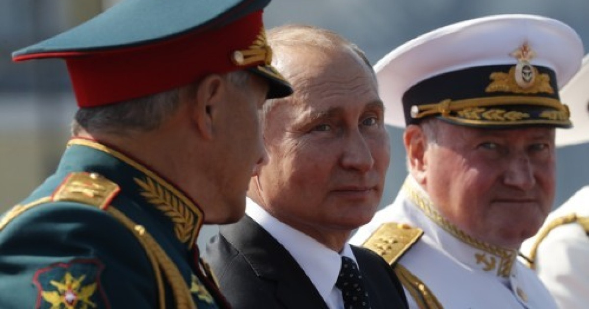 RUSSIA PUTIN NAVY DAY