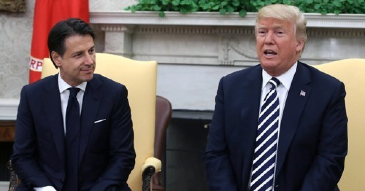 USA ITALY TRUMP CONTE