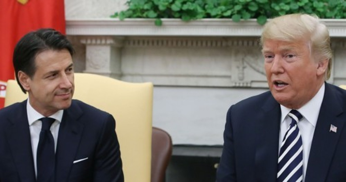 USA ITALY TRUMP CONTE