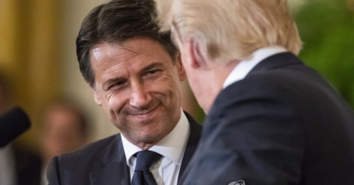 USA ITALY TRUMP CONTE